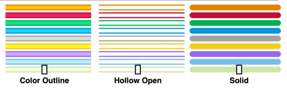 Sneak preview: Color Outline line style